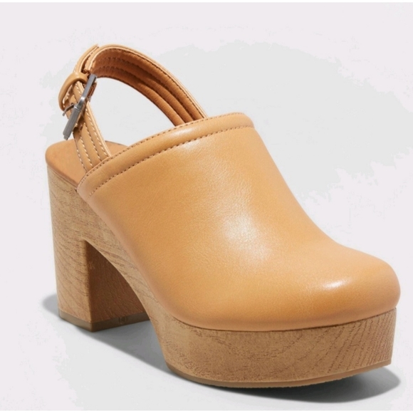 Universal Thread | Shoes | Universal Thread Watson Platform Clog Heels ...